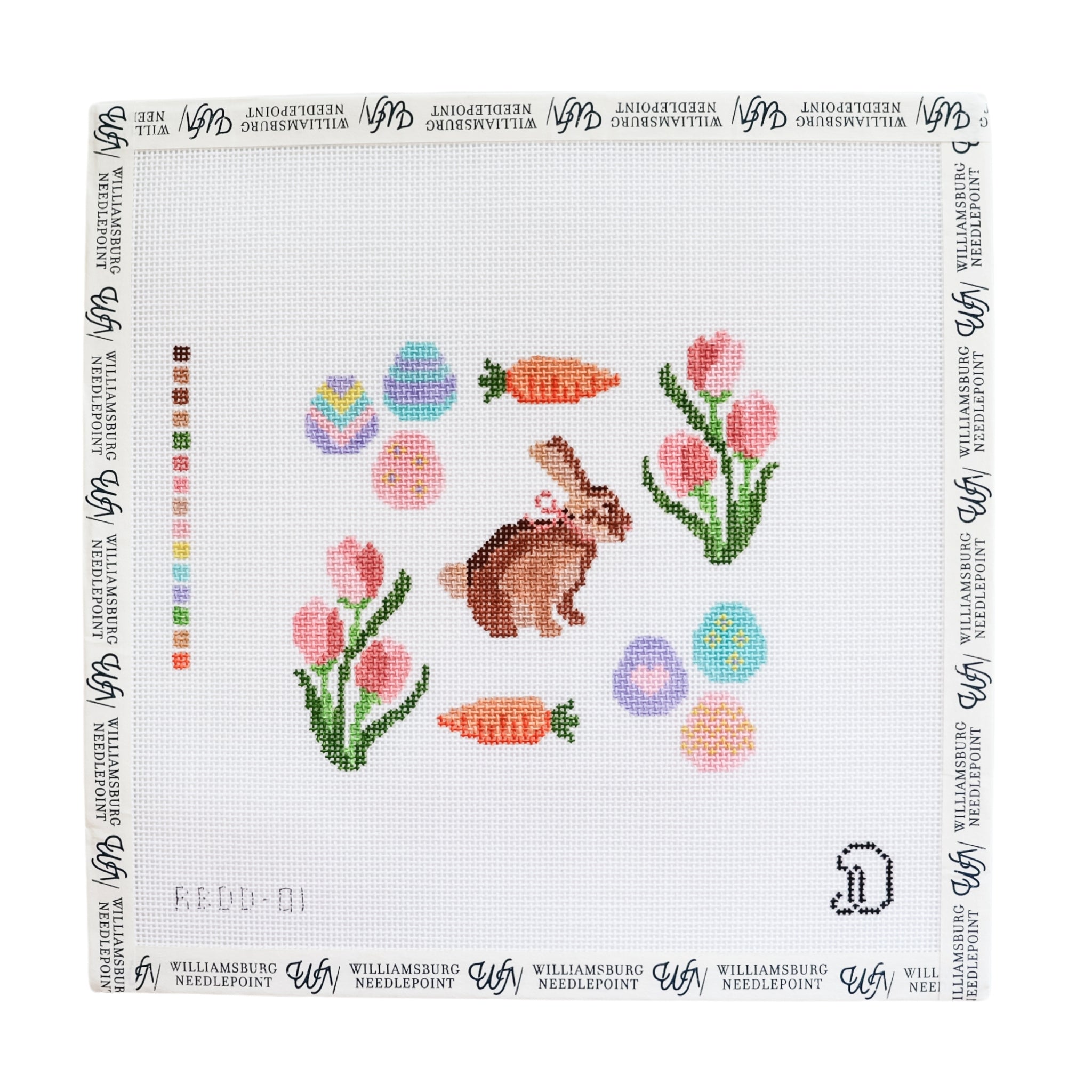 Bunny Grid – Williamsburg Needlepoint