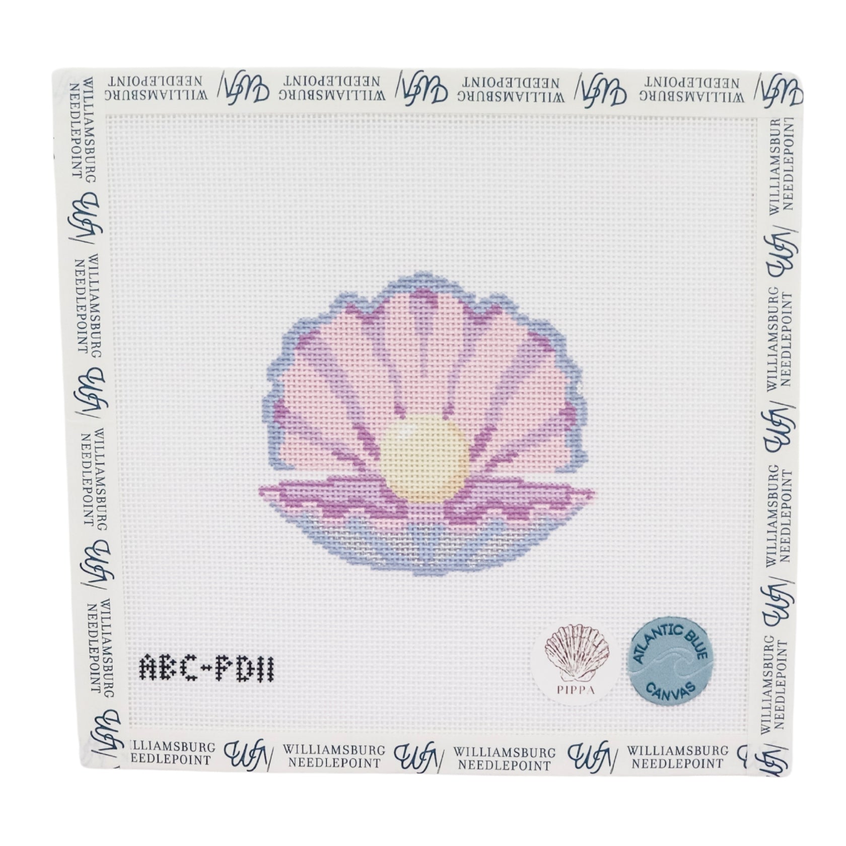 Atlantic Blue Canvas – Williamsburg Needlepoint