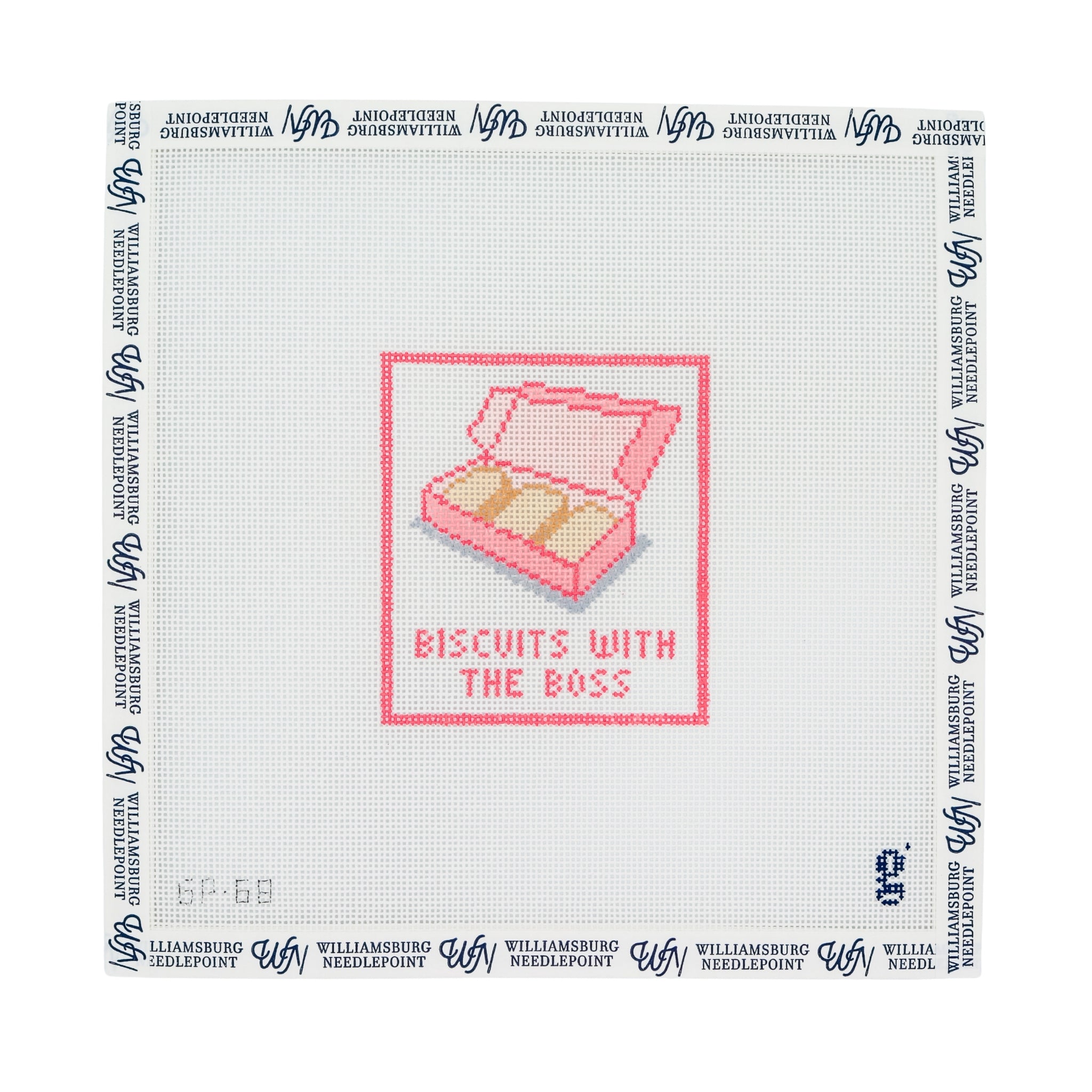 Biscuits with the Boss – Williamsburg Needlepoint