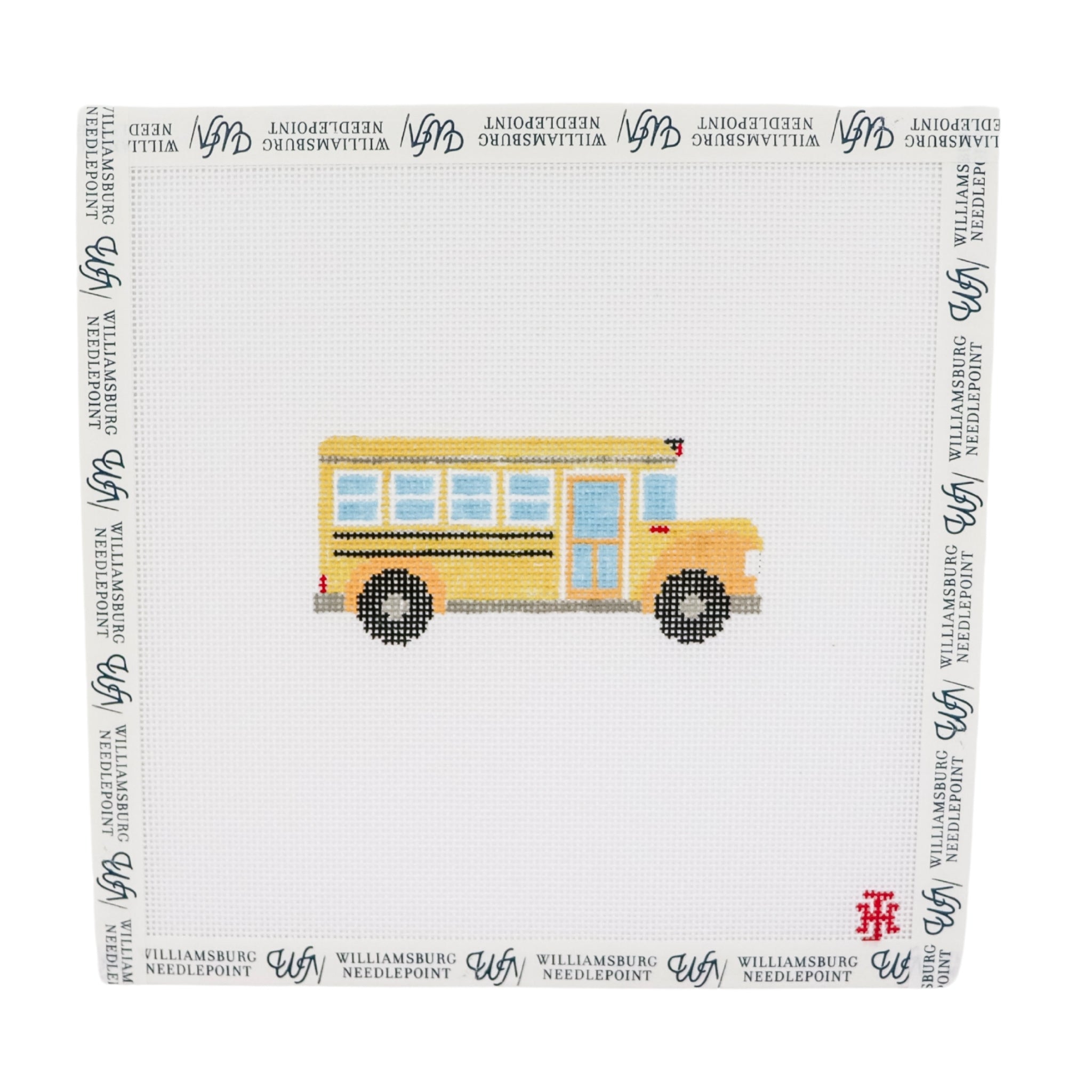 School Bus – Williamsburg Needlepoint