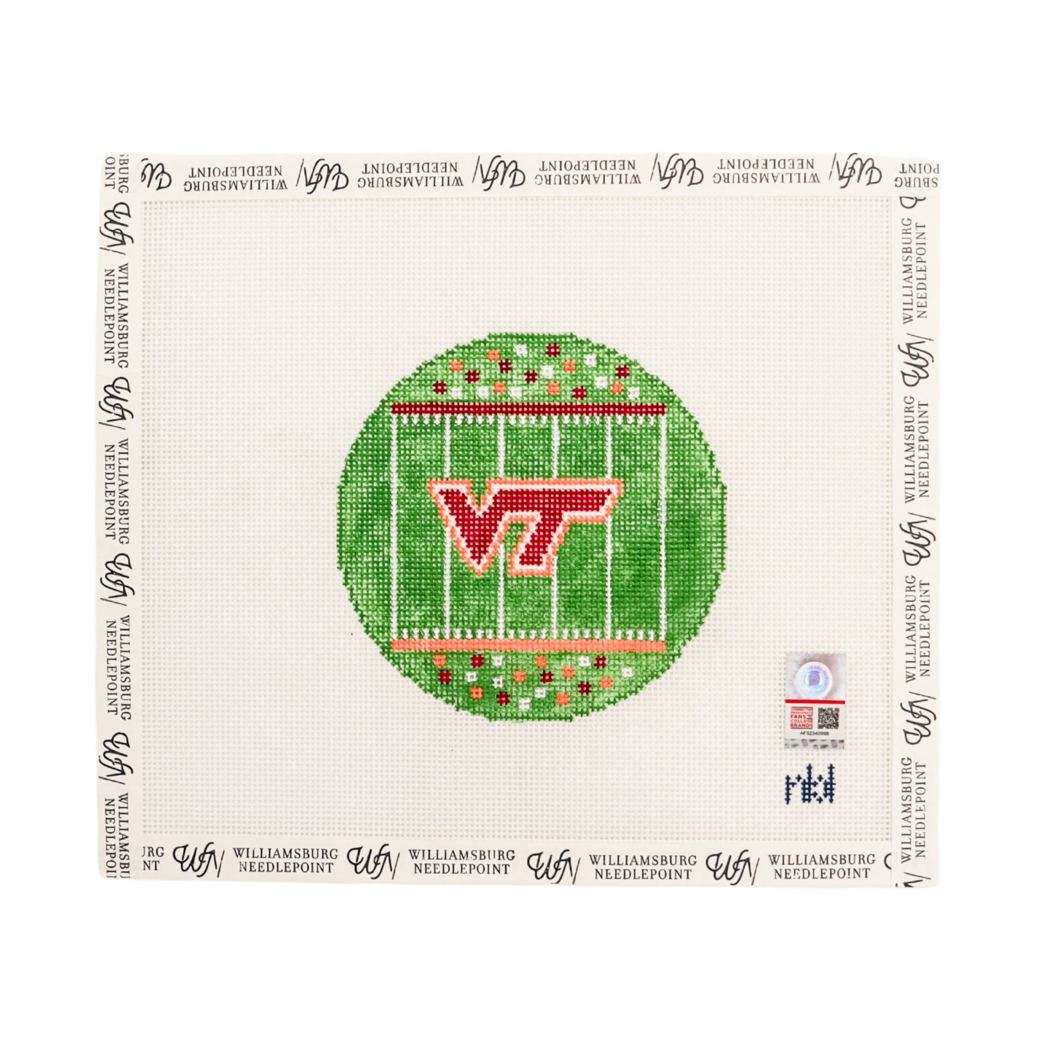 Virginia Tech Football Field – Williamsburg Needlepoint