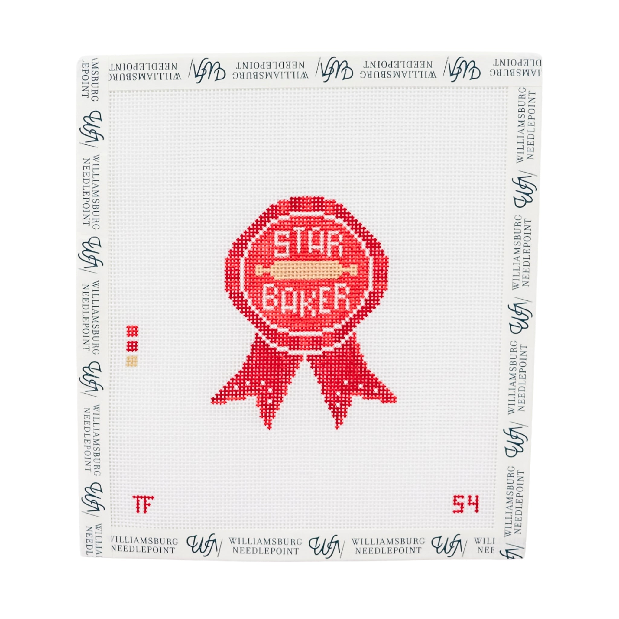 Star Baker Badge – Williamsburg Needlepoint
